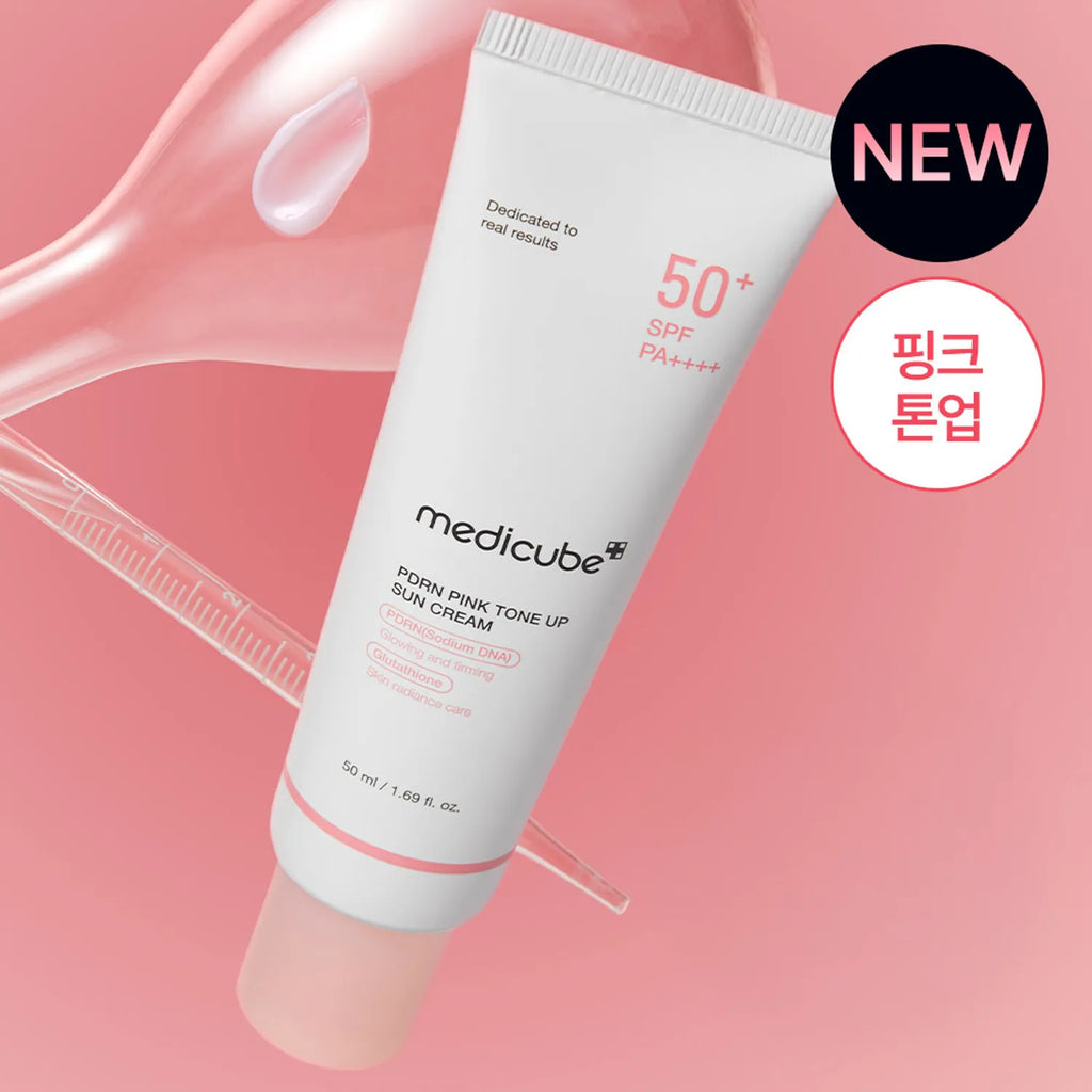MEDICUBE PDRN Pink Tone Up Sun Cream Protector Solar Piel Corea medicube-pdrn-pink-tone-up-sun-cream-protector-solar-piel-corea